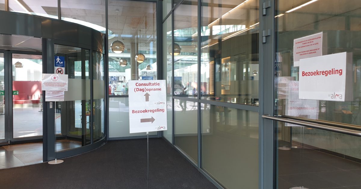 UPDATE: AZ Alma versoepelt bezoekregeling vanaf vandaag… | AZ Alma